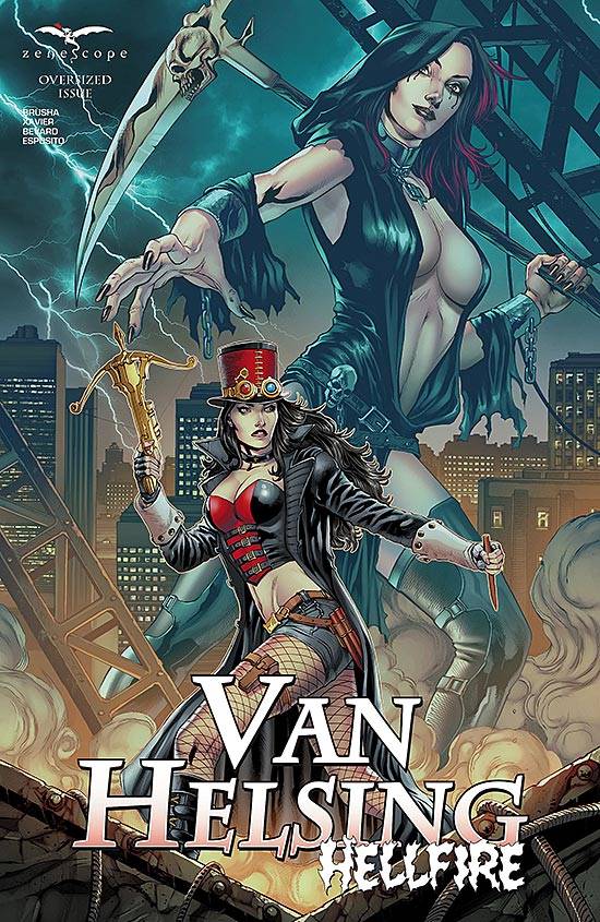 Van Helsing - Hellfire (2021) /Zenescope Entertainment | Guia dos Quadrinhos